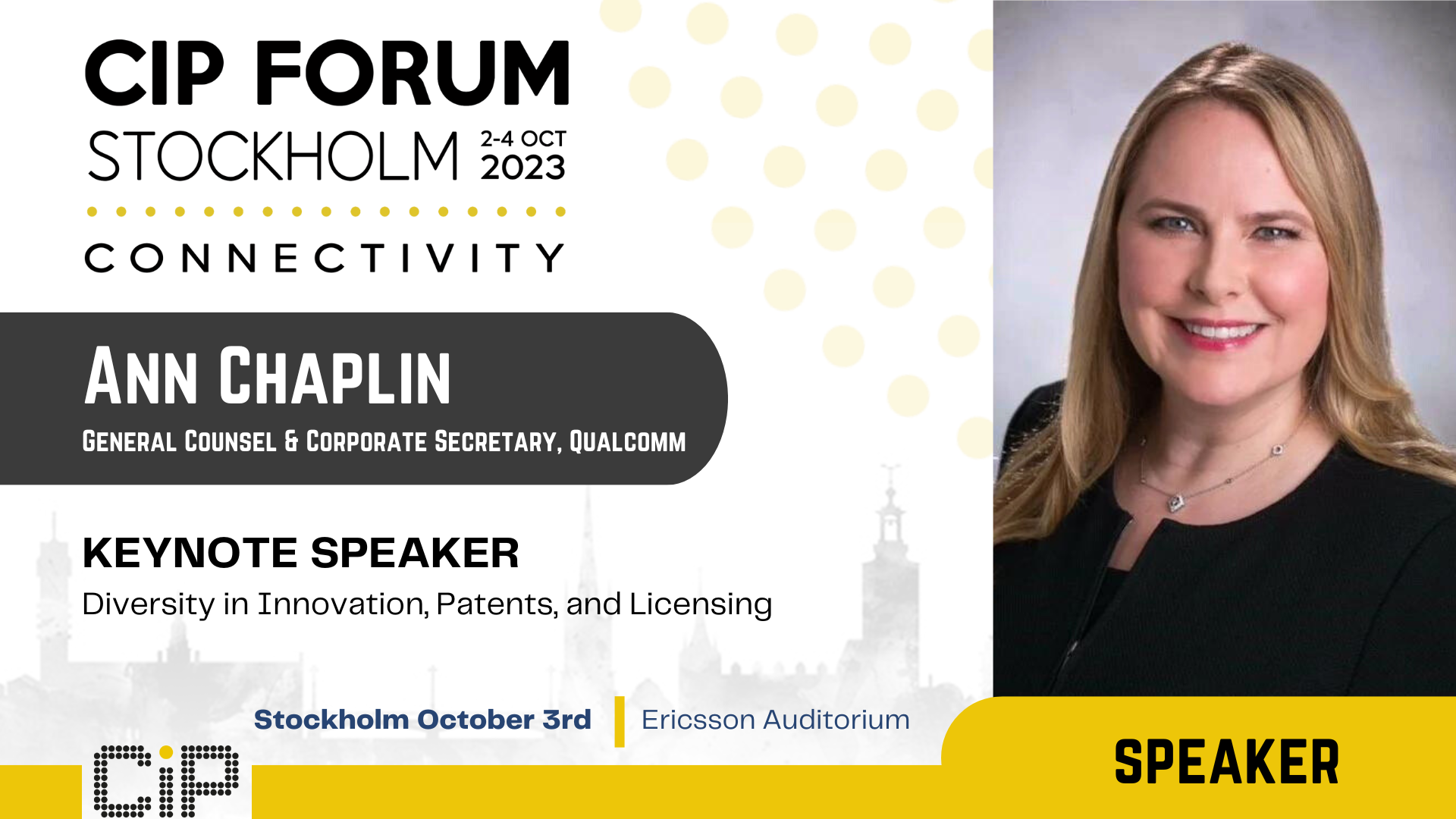 CIP FORUM – Increasing Diversity in Innovation